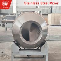 China SS304 Stainless Steel Fertilizer Mixer 1-5 Ton Batch Capacity for BB Fertilizer Plant for sale