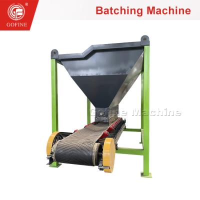 China Automatic Batching Weighing System Nutrient Soil Production Line 0.5 Percent Accuracy PLC Control for sale