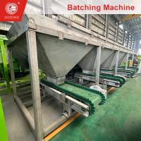 China Stainless Steel BB Fertilizer Batching Machine with PLC Control 0.5 Percent Accuracy for sale