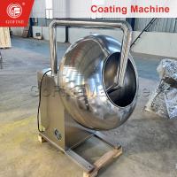 China Candy Peanut Chocolate Coating Pan Machine 300mm 220V with Polishing Function for sale