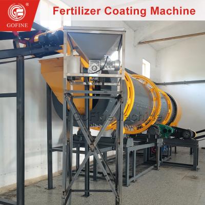 China Small-Scale Fertilizer Coating Machine 5.5-22kw for Trial Production for sale