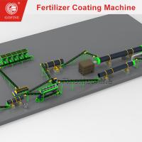 China Low Energy Consumption Fertilizer Coating Line with Polishing and Drying System 5.5-22kw for sale