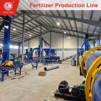 China Gypsum Powder Granulation Line 3-5T/H Dry Granulation 2-8mm Pellet Size Fertilizer Production Machine for sale
