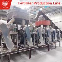 China Chicken Manure Granules Making Machine 3-5 T/H Organic Fertilizer Roller Press Granulation Line for sale
