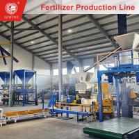 China Chicken Manure Granules Making Machine 3-5 T/H Organic Fertilizer Roller Press Granulation Line for sale
