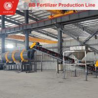 China BB Fertilizer Production Line 1-2 T/h 380V Bulk Blending Fertilizer Plant for sale