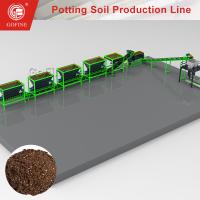 China Automatic Seed Starting Mix Potting Mix Mixing Pack Production Line for sale