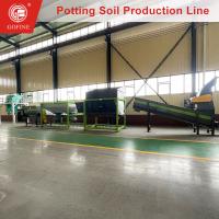 China Growing Medium Production Line Potting Mix Processing Machine 5-15 TPH Automated for sale