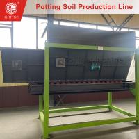 China Growing Medium Production Line Potting Mix Processing Machine 5-15 TPH Automated for sale