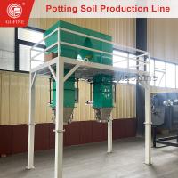 China Growing Medium Production Line Potting Mix Processing Machine 5-15 TPH Automated for sale