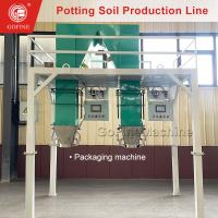 China Commercial Soil Mixer Potting Mix Blending Equipment 10-50 TPH Automatic Production Line for sale