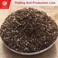 China Automated Potting Soil Mixing Production Line 5-20 TPH Batching Blending System for sale