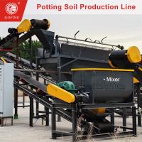 China Automated Potting Soil Mixing Production Line 5-20 TPH Batching Blending System for sale