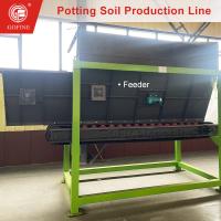 China Automated Potting Soil Mixing Production Line 5-20 TPH Batching Blending System for sale