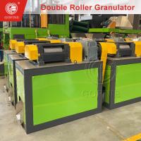 China Double Roller Fertilizer Granulator 1-2t/h Capacity 15-22kw Power Dry Extrusion Granulation Machine for sale