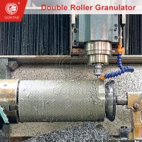 China Double Roller Fertilizer Granulator 1-2t/h Capacity 15-22kw Power Dry Extrusion Granulation Machine for sale