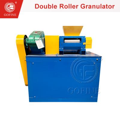 China Double Roller Granulator Dry Granulation Machine 1-5 t/h High Pressure Roller Compactor for NPK Fertilizer for sale