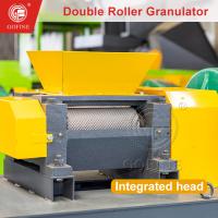 China Double Roller Pelletizer Organic Fertilizer Granulator For Large Farms for sale