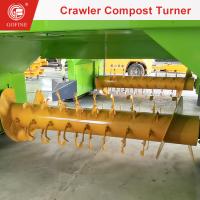China Self-Propelled Hydraulic Compost Turner 3m Width for Organic Waste Recycling Farm Fertilizer for sale