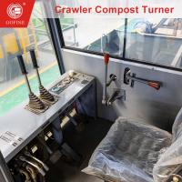 China Self-Propelled Hydraulic Compost Turner 3m Width for Organic Waste Recycling Farm Fertilizer for sale
