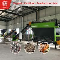 China Potassium Humate Organic Fertilizer Production Line 1-2 T/H CE Certified for sale