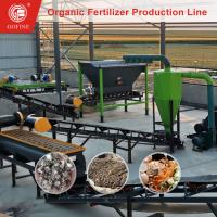 China Organic Fertilizer Production Line 1-2T/H Powder Compost Machine for Agricultural Waste Recycling for sale