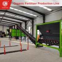 China Organic Fertilizer Production Line 1-2 T/H CE Certified Composting Equipment for sale
