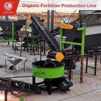 China Powder Organic Fertilizer Production Line 1-2T/H CE Certified Automated Composting System for sale