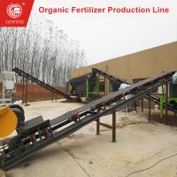 China Organic Fertilizer Production Line 1-2 T/H Poultry Manure Composting Process for sale