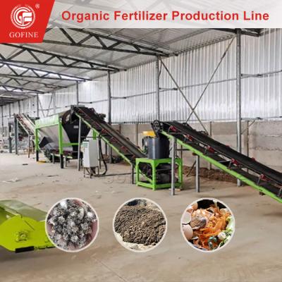 China Special Fermentation Potassium Humate Compost Production Line 1-2T/H for Organic Fertilizer for sale