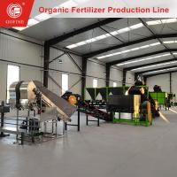 China Organic Fertilizer Production Line 1-2T/H Municipal Waste Composting Machine CE Certified for sale
