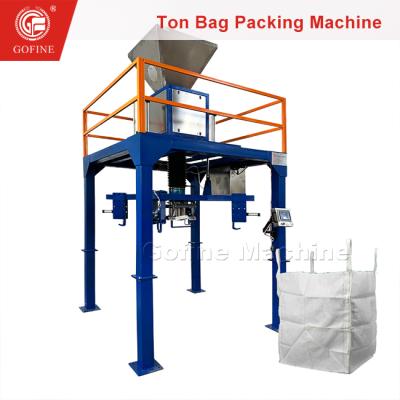 China 500kg 1000kg Big Bulk Bag Dumping Station Fertilizer Pouch Filling Packaging Machine for sale
