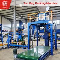 China 500kg 1000kg Big Bulk Bag Dumping Station Slow Release Fertilizer Pouch Filling Packaging Machine for sale