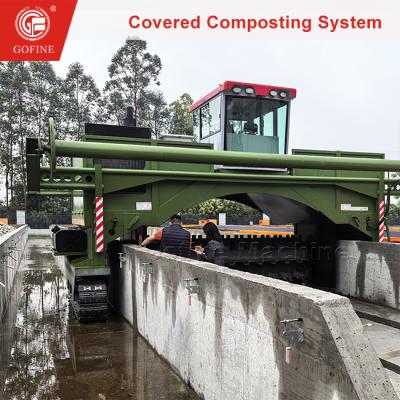 China High-Temp Nano-Membrane Fermentation System with Remote & Automatic Control for Livestock Manure Composting and Odor Block for sale