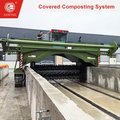 China Automatic Remote Control Nano Membrane Composting Equipment 15-20 Days Cycle for sale