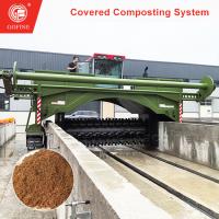 China Agricultural Machine MSW Food Waste Membrane Cover Compost System for sale