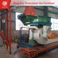 China Ring Die Extrusion Organic Fertilizer Granulator 1-8 t/h Pellet Mill for sale
