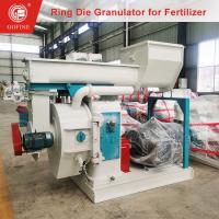 China Industrial Ring Die Organic Fertilizer Granulator 1-8 t/h for Animal Manure Pelleting for sale