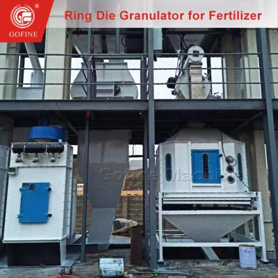 China Ring Die Organic Fertilizer Pellet Mill 1-8 t/h for Manure and Biomass Processing for sale