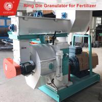 China Ring Die Fertilizer Granulation Machine 1-8 t/h Organic Pellet Press for sale