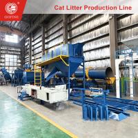 China Full Automatic 3TPH Cat Litter Production Line with Rapid Cooling System for Bentonite for sale