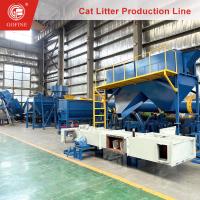 China 3t/h Cat Litter Production Line Disc Granulator for Bentonite Clay Processing for sale