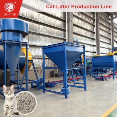 China ISO Certified Disc Granulator 3t/h Cat Litter Production Line for Bentonite Processing for sale