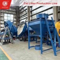 China 3t/h Bentonite Cat Litter Production Line Disc Granulation Turnkey Plant for sale