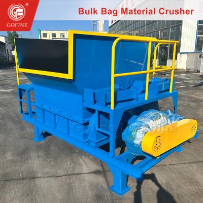 China Bio-Organic Fertilizer Lump Breaker for Ton Bag Line 2.2kW Dual Shaft for sale