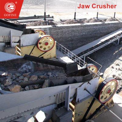 China Heavy Duty Gypsum Jaw Crusher 320 MPa for Soil Amends Fertilizer Production for sale