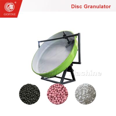 China Bio Fertilizer Granulator Machine - Disc Granulator with 93% Granulation Rate & 0.02-6 T/H Capacity for sale
