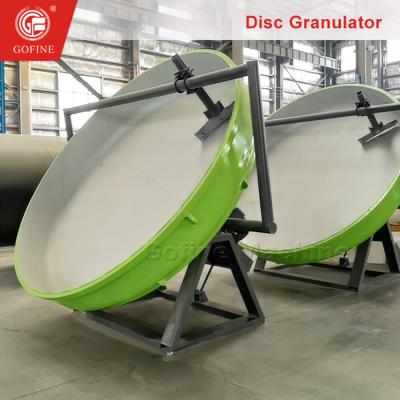 China Disc Organic Fertilizer Granulator 22kW Power 5 T/H Capacity Low Energy Consumption NPK Production for sale