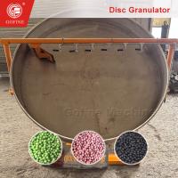 China Bio Disc Organic Fertilizer Granulator Plant with 90% Granulation Rate and 0.8-6 t/h Capacity Options for sale