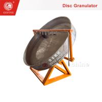 China 95% Granulation Rate Disc Fertilizer Granulator Carbon Steel Material Customizable for sale